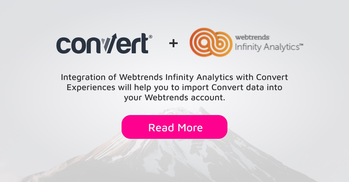 Webtrends Infinity Analytics - A/B Testing Software