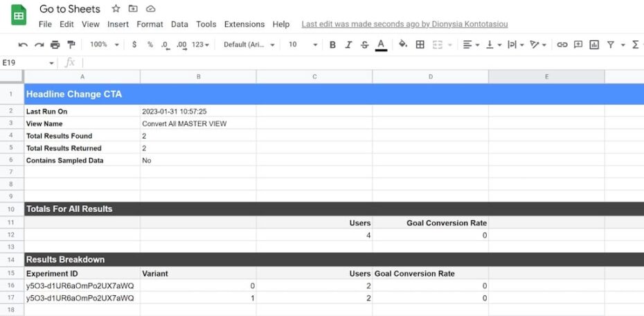 Export Google Optimize Data with Convert’s Migration Tool